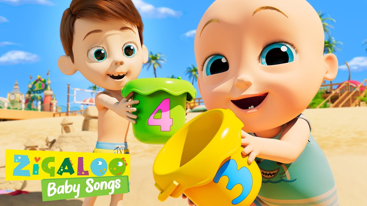 Number Song - Fun Nursery Rhymes with Johny and Friends | Zigaloo Baby ...