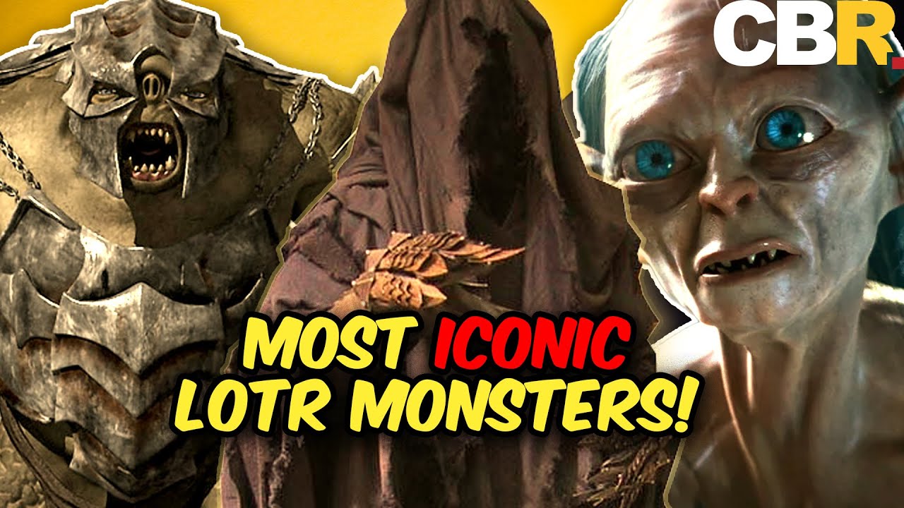 10 Most ICONIC Lord Of The Rings Monsters, Ranked! - YouTube