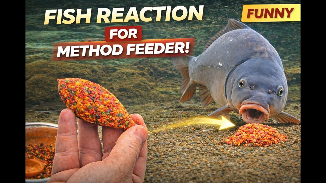 CARP REACTION for METHOD in a very COLD water! - MUST SEE! - YouTube
