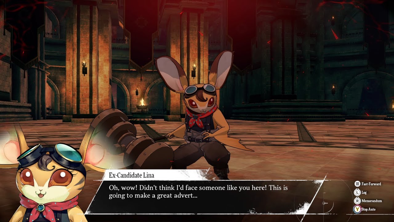 Lina in Coliseum Gold Gauntlet Battle | Metaphor: ReFantazio gameplay ...