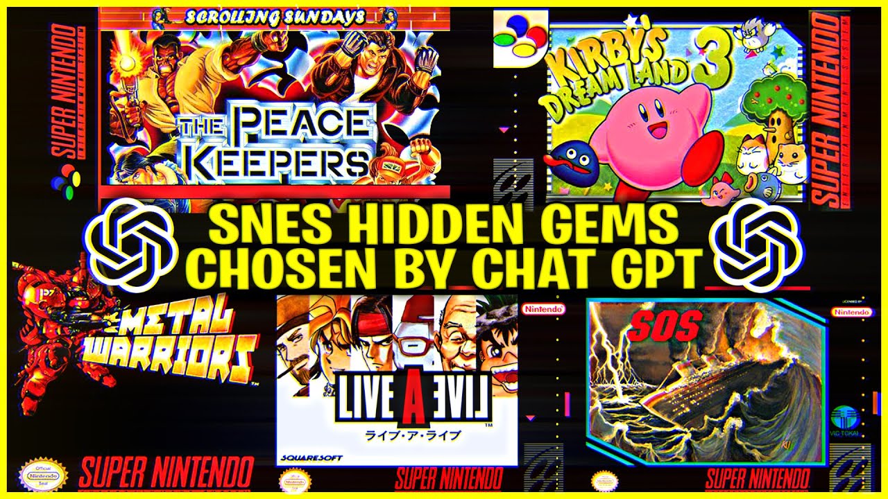 A.I. Curated Hidden Gems on the SNES! - YouTube