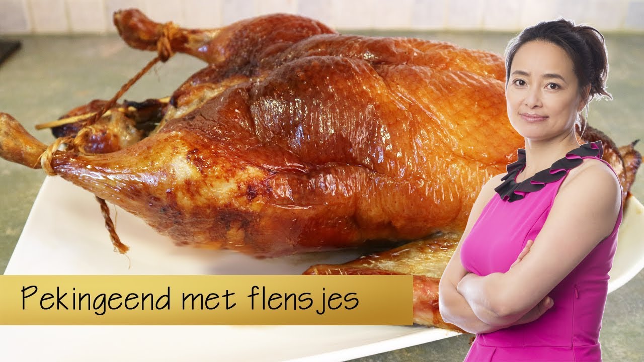 Zelf thuis Pekingeend (met flensjes) maken - YouTube