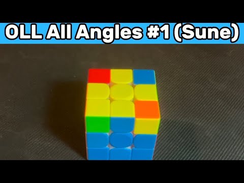 How To Solve This OLL Case From All Angles (#1) #ollags - YouTube