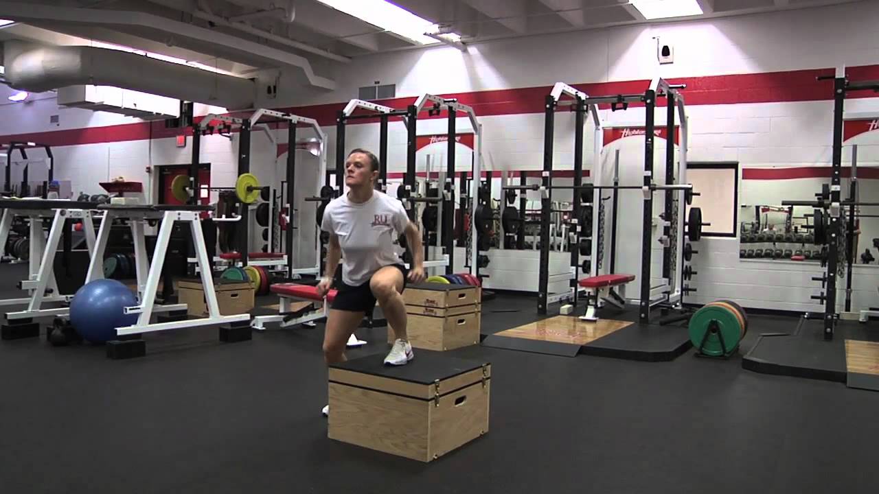 Lateral Split Box Jump - YouTube