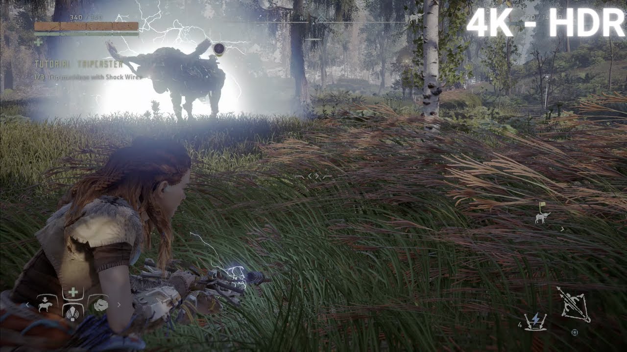 Horizon Zero Dawn Tutorial: Tripcaster | 4K ULTRA HD 60 FPS HDR | - YouTube