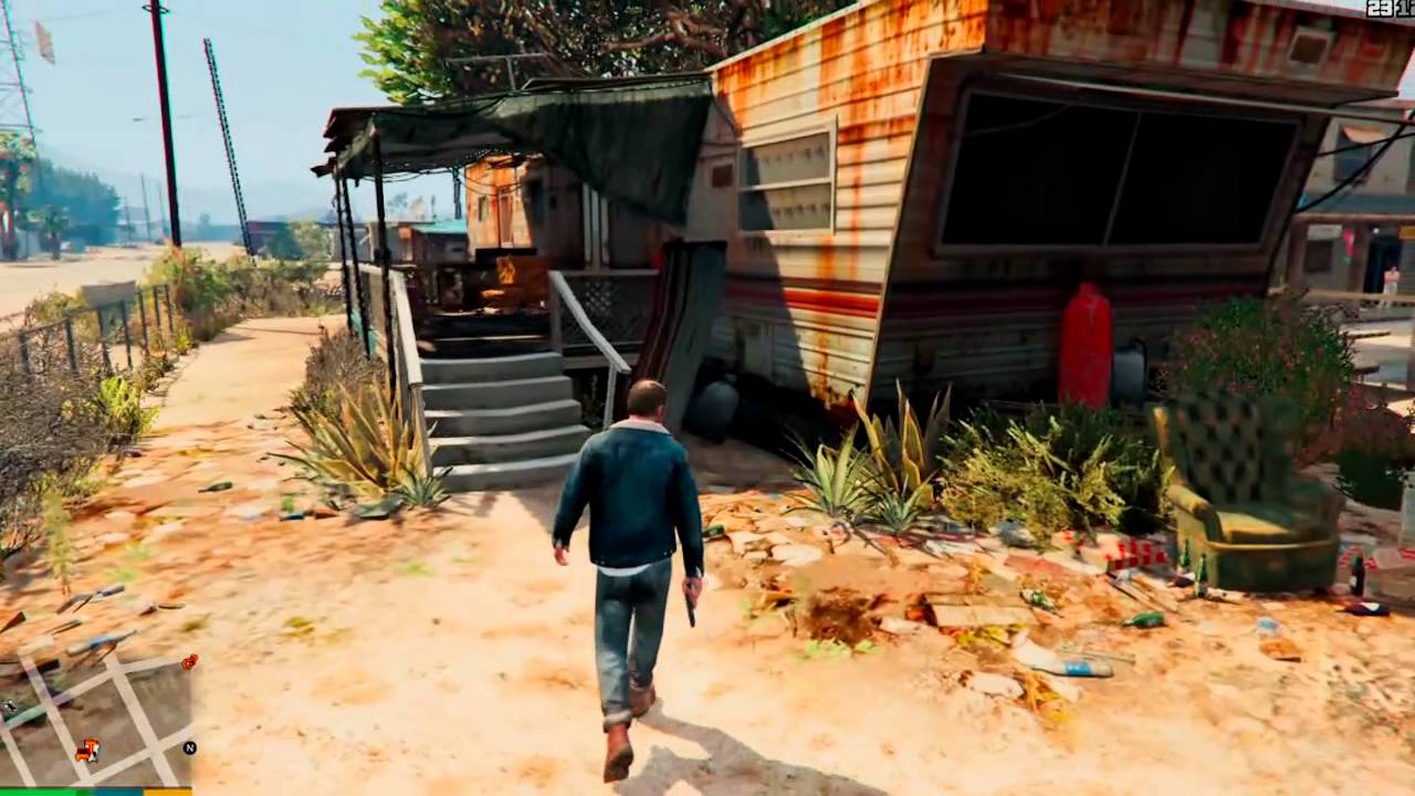 GTA V PC Gameplay 10 - YouTube
