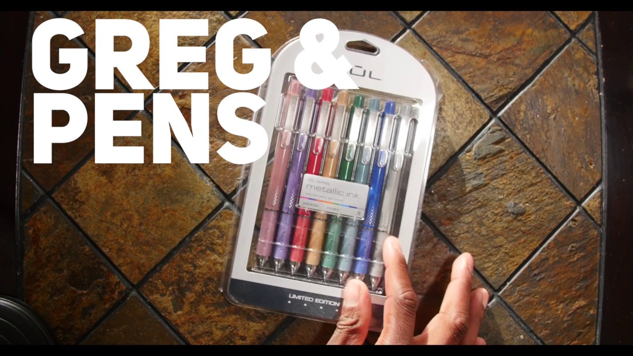 The 2019 Tul Metallic Pens are great for decorative writing. - YouTube