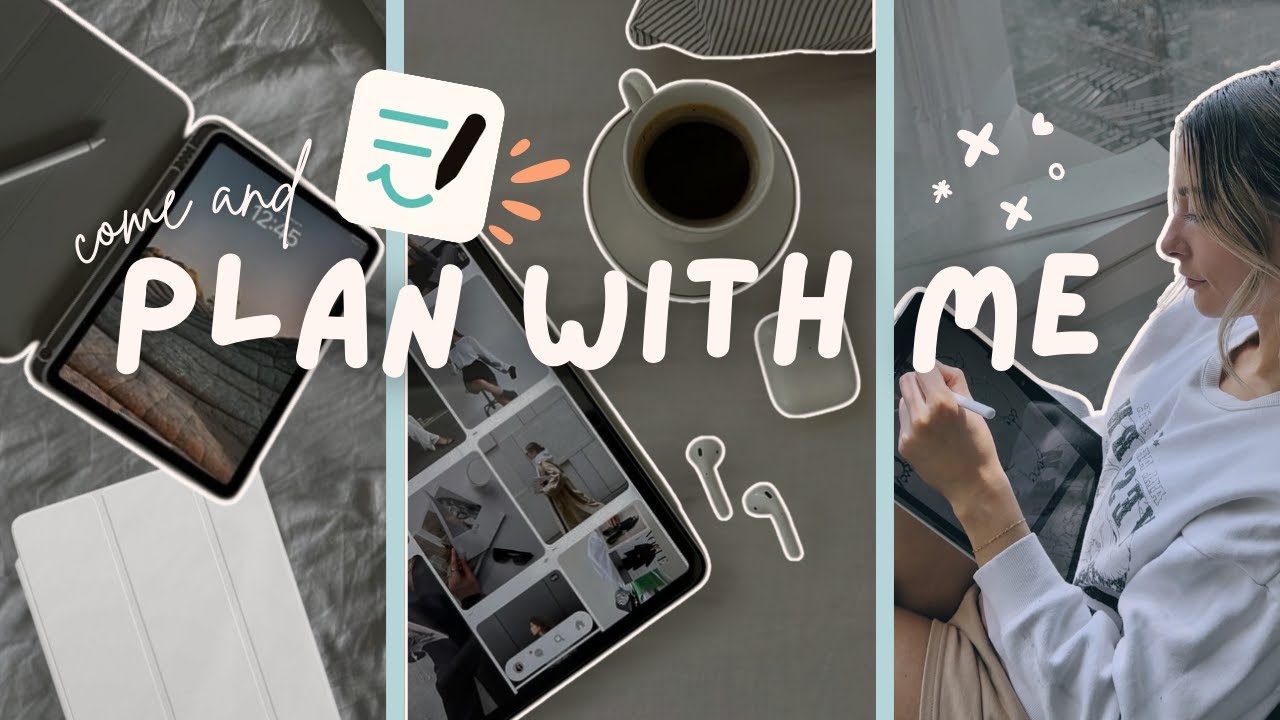 Plan a productive week with me | step-by-step weekly planning routine ...