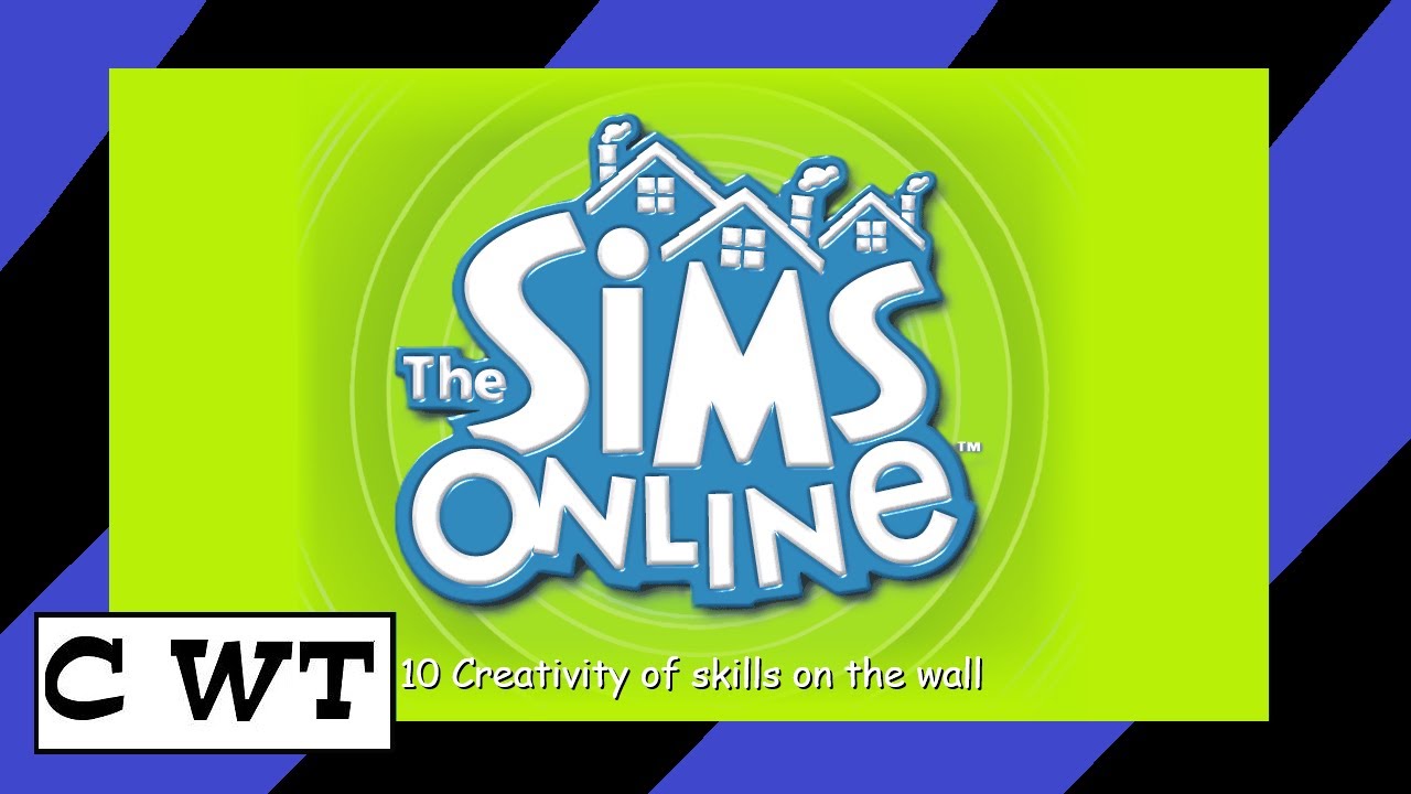 Exploring The Sims Online #23 - 10 Creativity of skills on the Wall ...