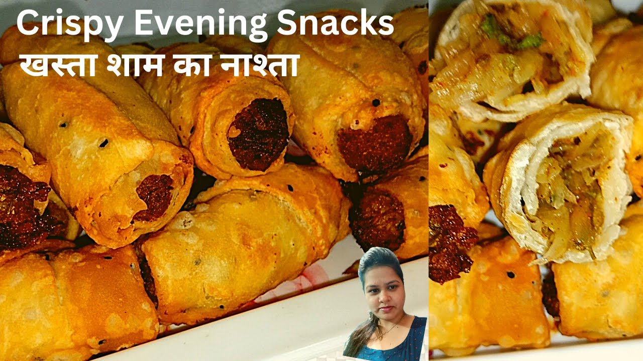 Crispy Evening Snacks | Quick Snacks Recipe | खस्ता शाम का नाश्ता ...