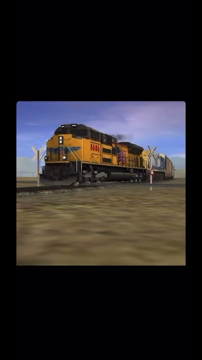 UP 8686 taking a intermodal with CSX 369 #Trainz driver 2 - YouTube