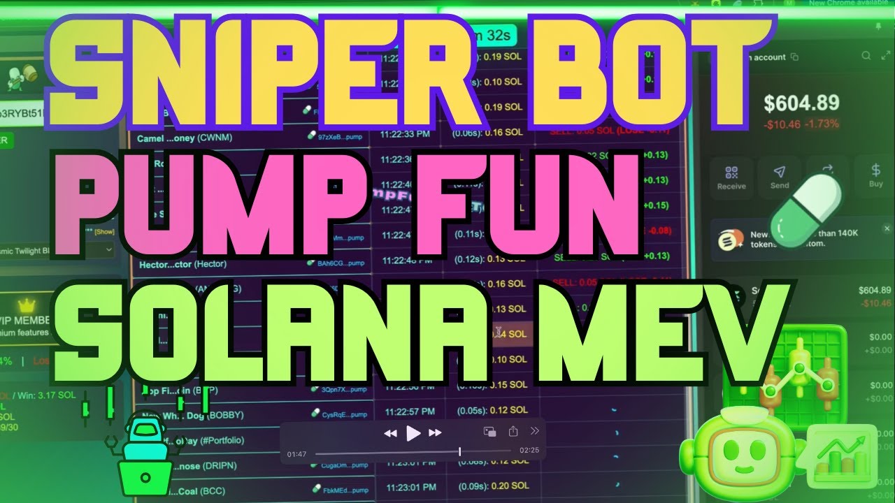 Solana MEV Bot Advanced Strategies Unveiled | Pump Fun Sniper Bot Rapid Start Guide! - YouTube