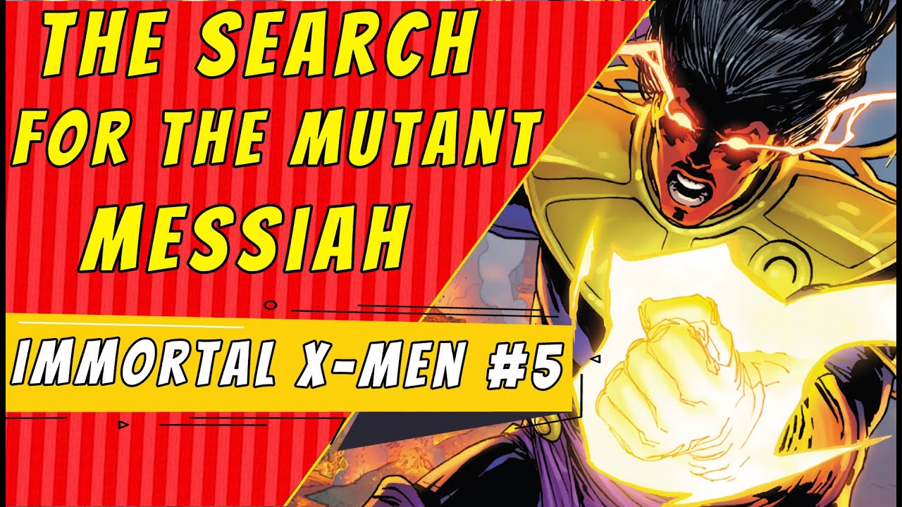 Mutant Messiah | Immortal X-Men #5 (Judgement Day Tie In) - YouTube