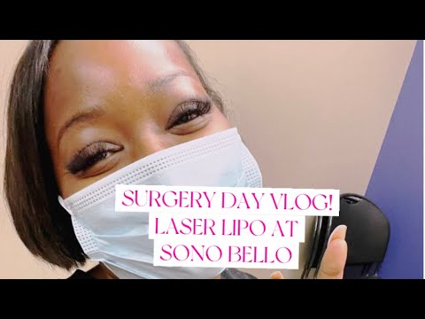 DAY 1 VLOG OF MY LASER LIPO (TRISCULPT) WITH SONO BELLO | COME ALONG ...