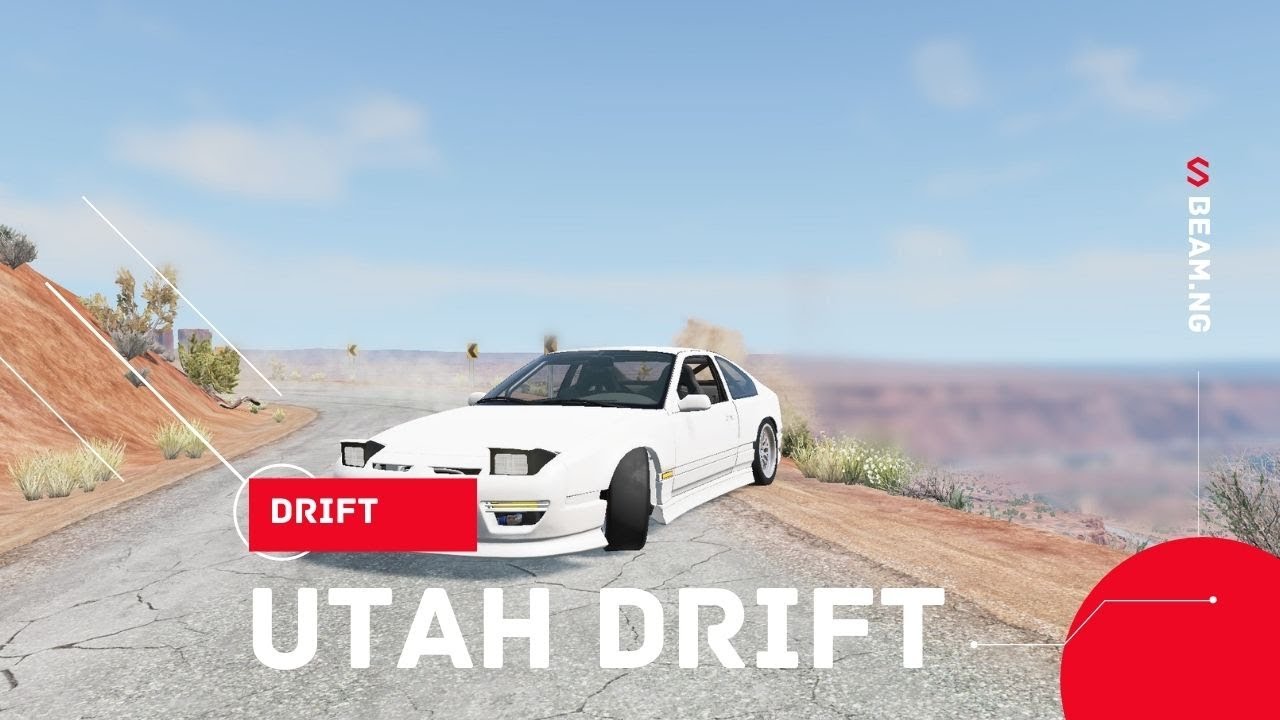 BeamNG Utah FULL DRIFT | NO DAMAGE (until the end) - YouTube