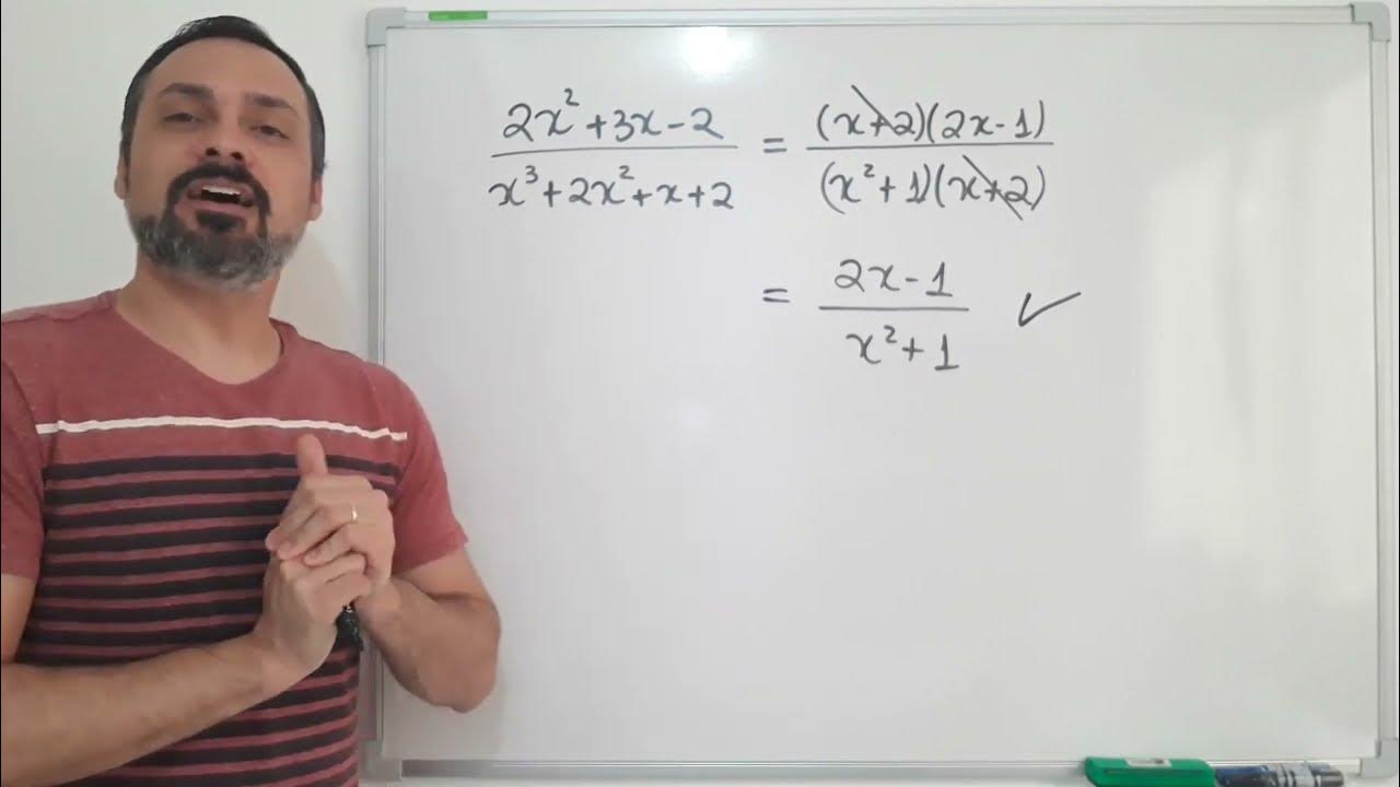 Como simplificar expressões algébricas racionais - YouTube