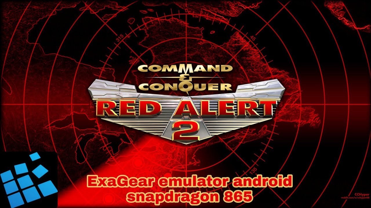 Command & Conquer: Red Alert 2, ExaGear emulator Android, snapdragon ...