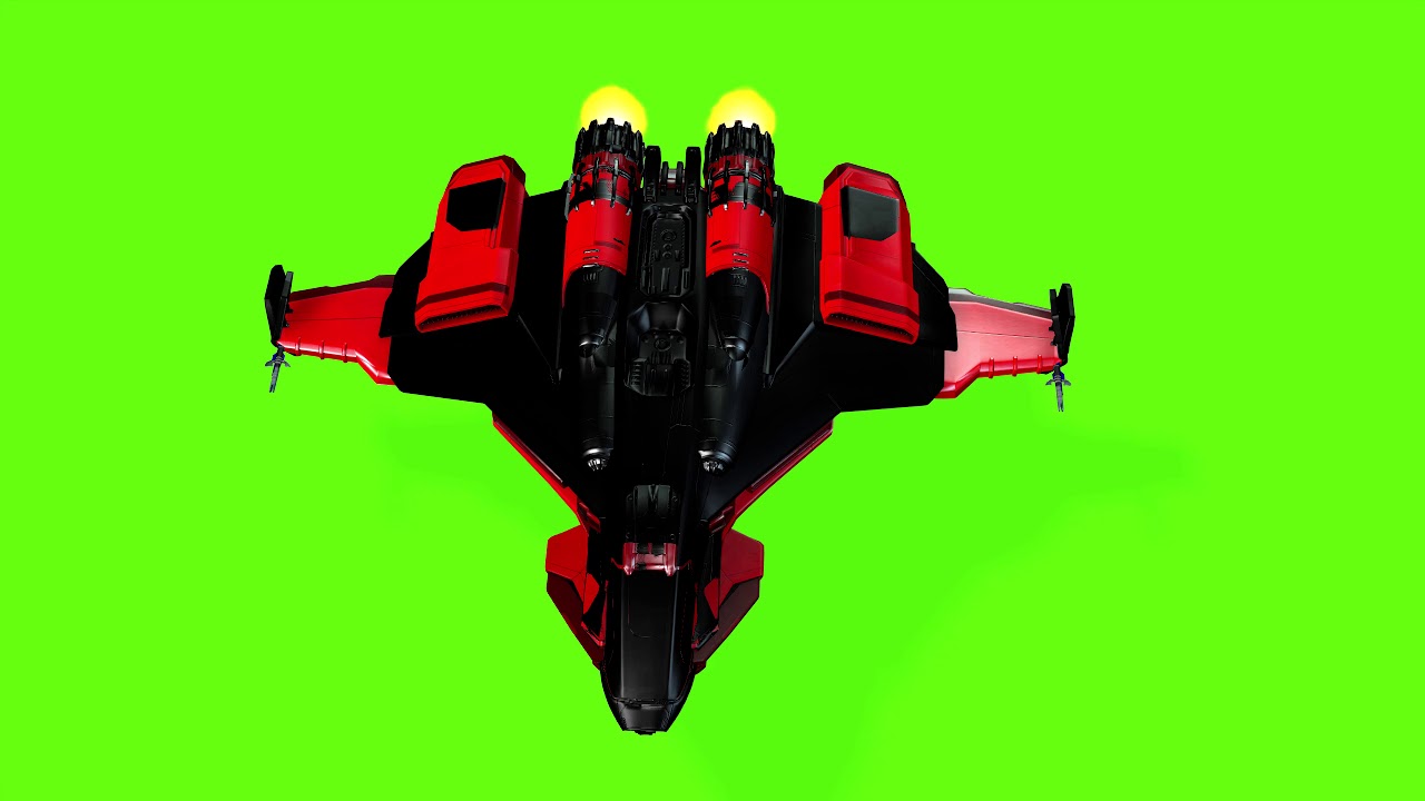 Green Screen Space Ship Animation - YouTube