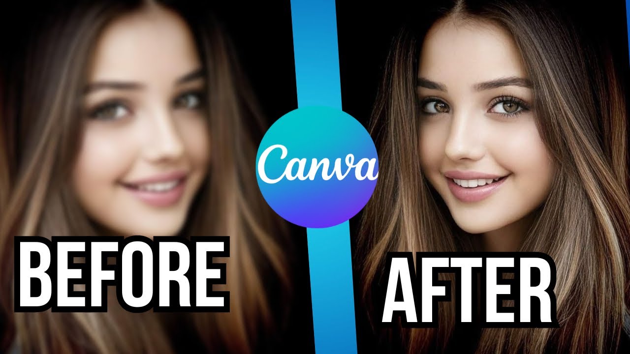 How To Improve Image Quality Using Ai On Canva - YouTube