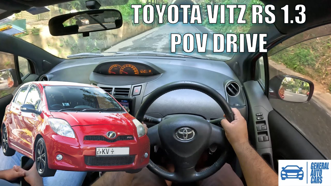 Toyota Vitz RS 1.3 POV Drive - YouTube