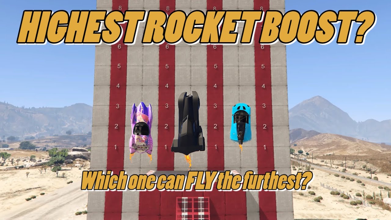 Best Rocket Boost Car in the GTA 5 Online? - YouTube