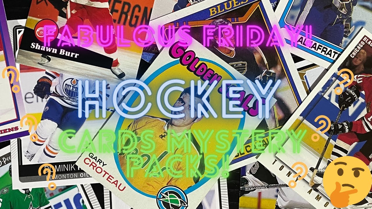 Retro Robbie's Fabulous Friday Hockey Card Mystery Packs! Ep 6! - YouTube