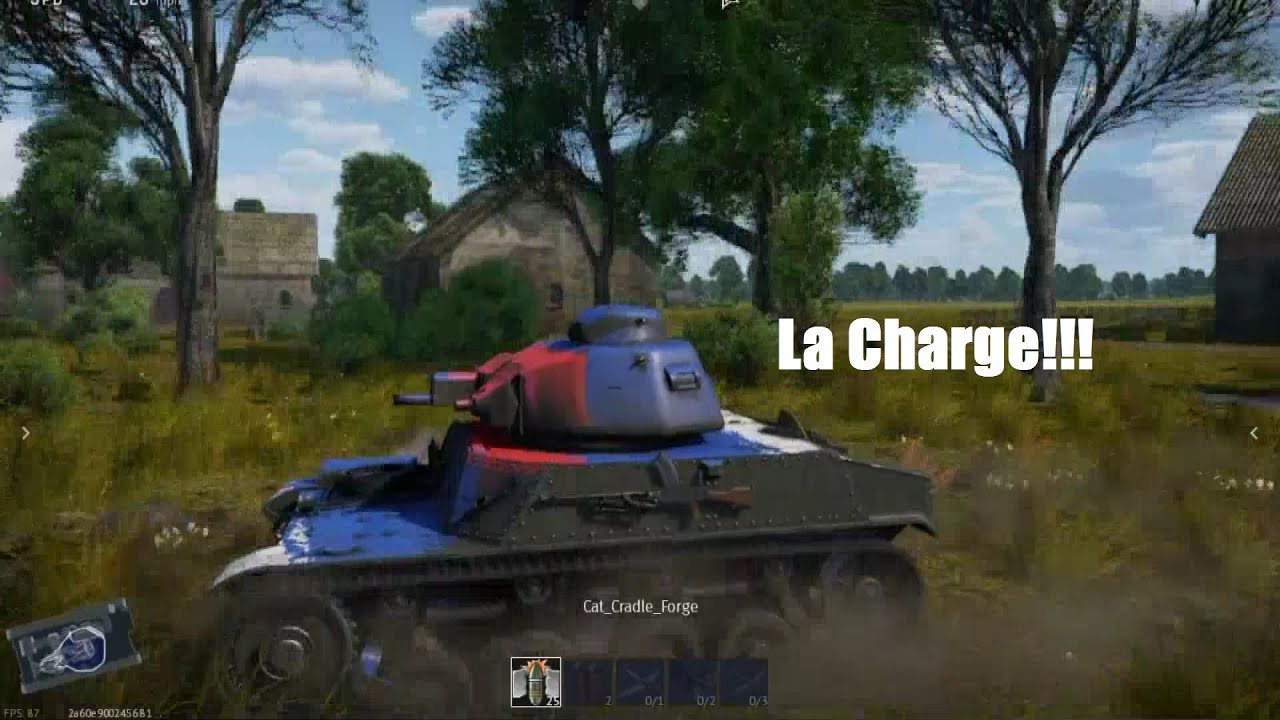 French Mini Tank War Thunder + Hunter Classic update - YouTube