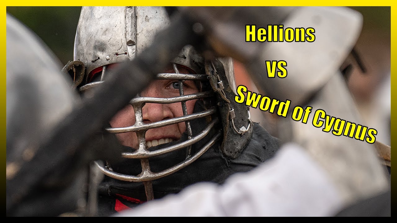 BUHURT MEDIEVAL COMBAT: 5 VS 5 FEMALE HELLIONS VS SWORD OF CYGNUS - YouTube