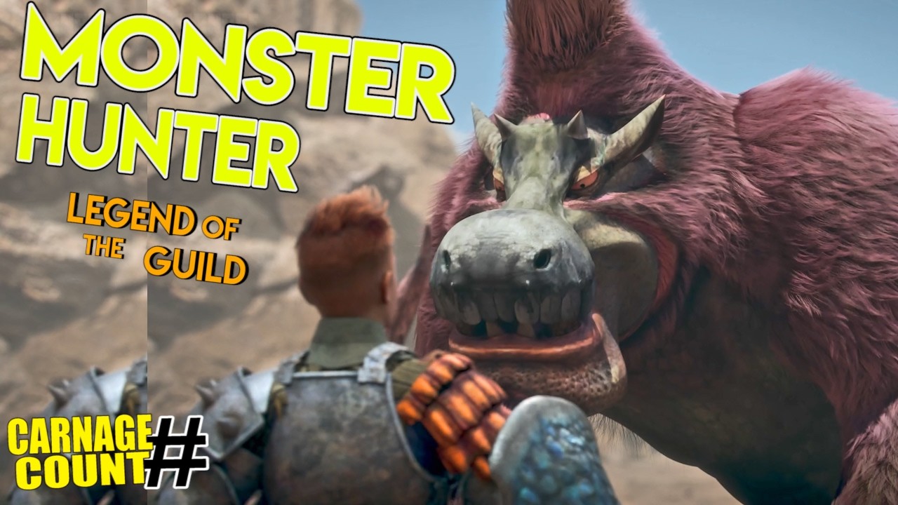 Monter Hunter: Legend of the Guild (2021) Carnage Count - YouTube