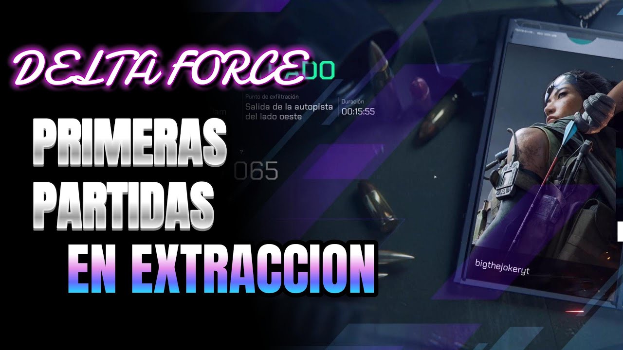 Primeras Partidas En Extracción Delta Force - YouTube
