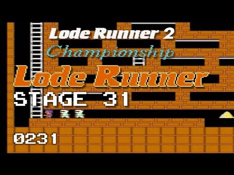 Lode Runner 2 - Stage 31 - YouTube