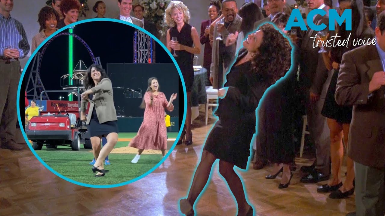Annual Seinfeld 'Elaine dance contest' crowns winner - YouTube
