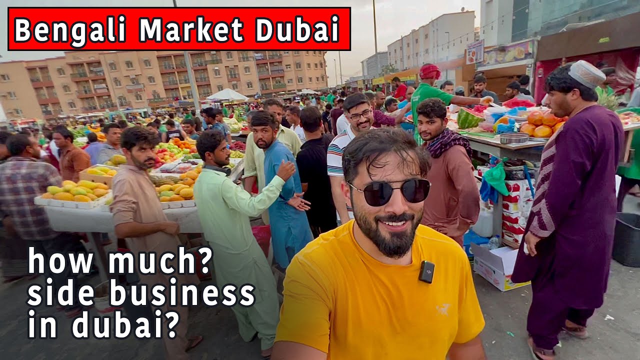 Labor Community Market Dubai | Cheapest Bengali Market in UAE - YouTube