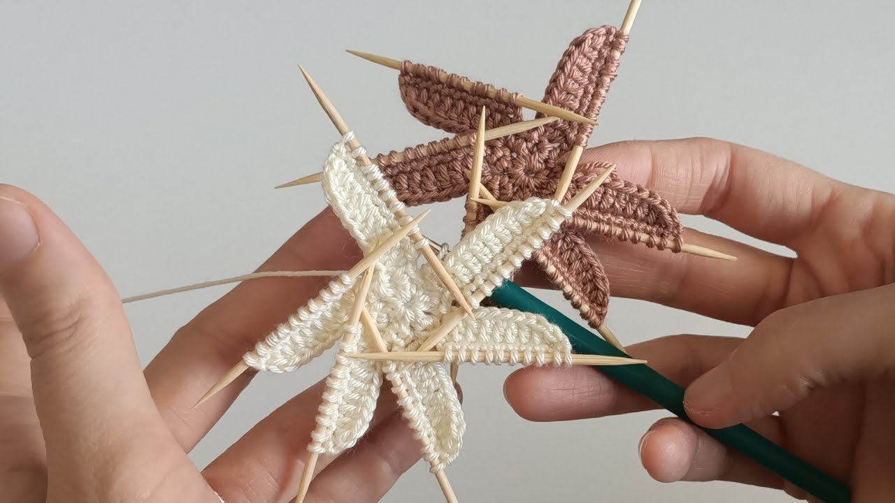 Making flowers with toothpicks - YouTube