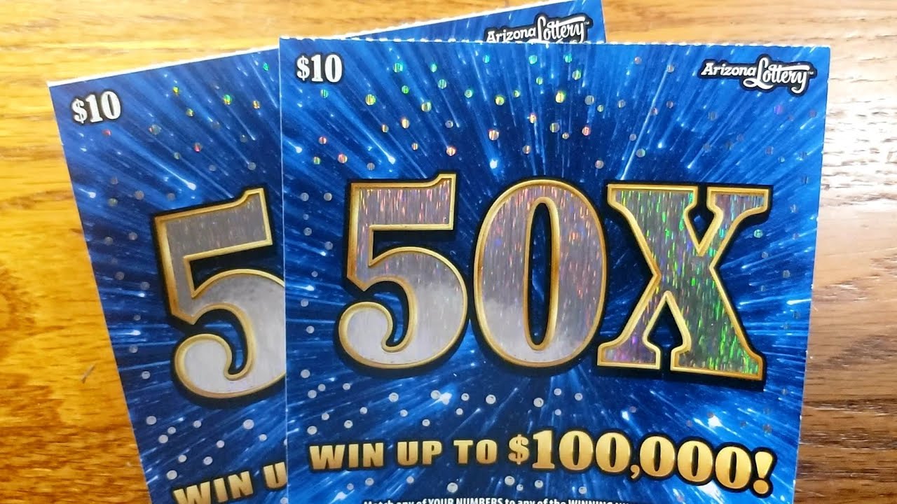 ARIZONA LOTTERY-- 50X TICKETS!! - YouTube
