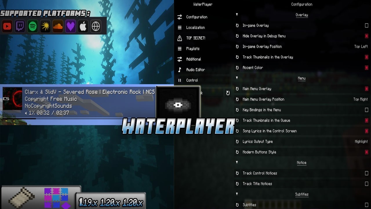 Minecraft Mods Review - WaterPlayer [1.19 - 1.21.4] Fabric & Quilt - YouTube