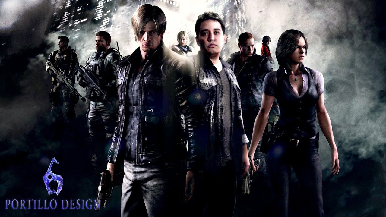 Como Criar Seu Próprio Avatar de Resident Evil 6 - Tutorial Photoshop ...
