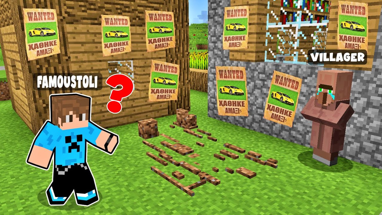 ΠΟΙΟΣ ΕΚΛΕΨΕ ΤΟ ΑΥΤΟΚΙΝΗΤΟ ΤΟΥ VILLAGER ΣΤΟ MINECRAFT ! - YouTube