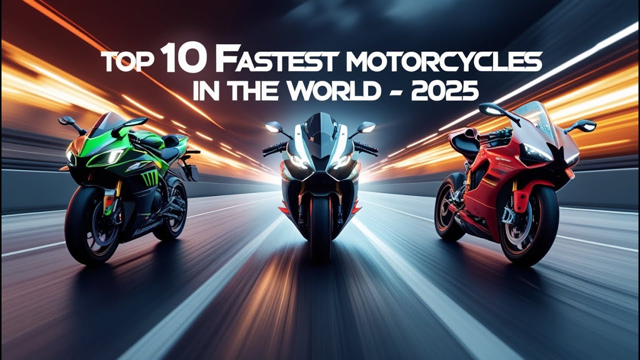 Top 10 Fastest Motorcycles in the World 2025 – Insane Speed & Power! 🏍️ ...