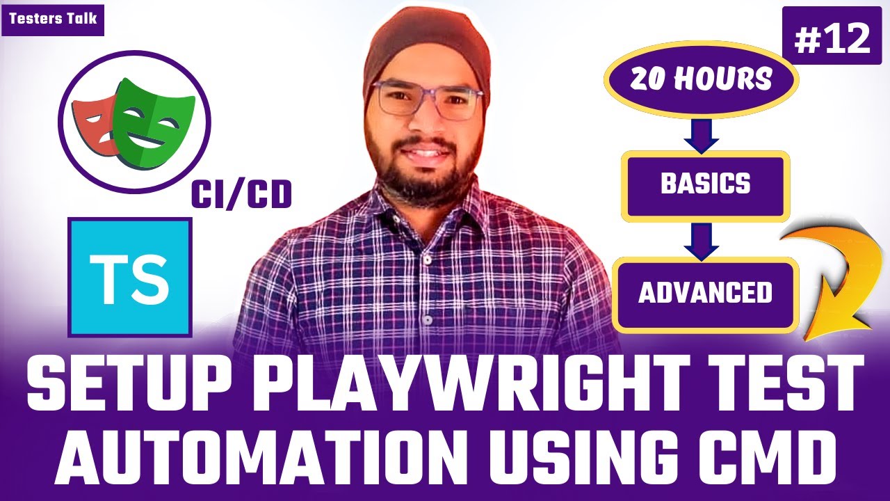 Playwright TypeScript #12 Setup Playwright Test Automation | Playwright ...