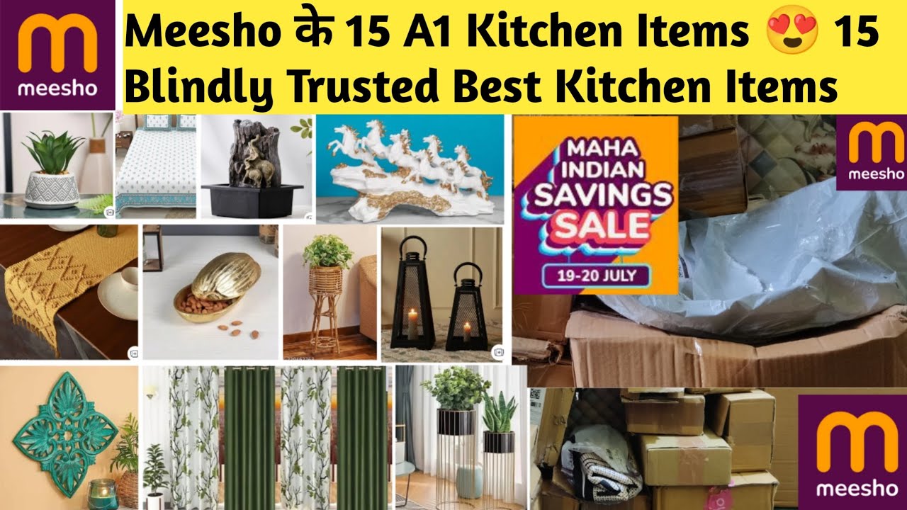Meesho के 15 A1 Kitchen Items 😍 15 Blindly Trusted Best Kitchen Items | Meesho Best Kitchen ...