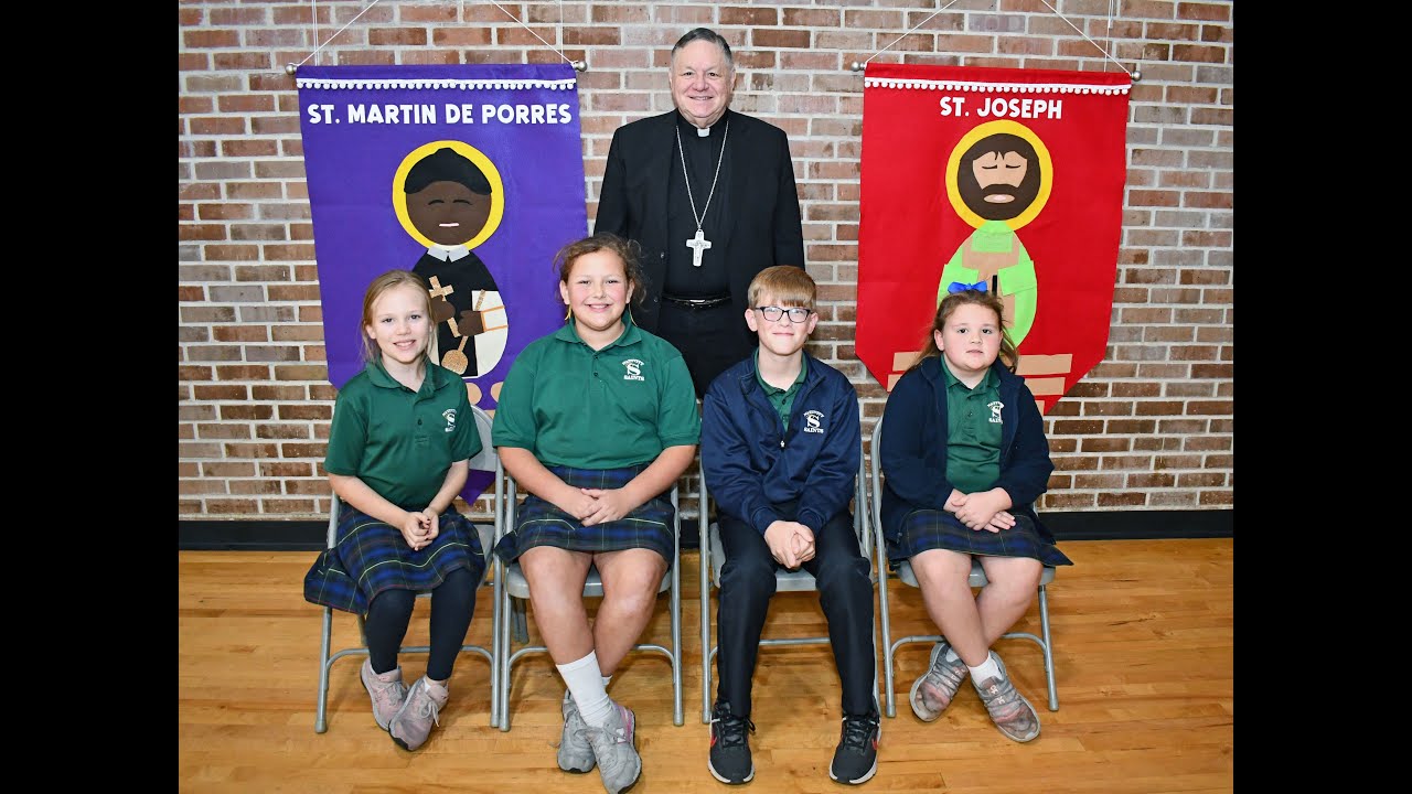 Nativity BVM Catholic Elementary School Students Interview Bishop ...