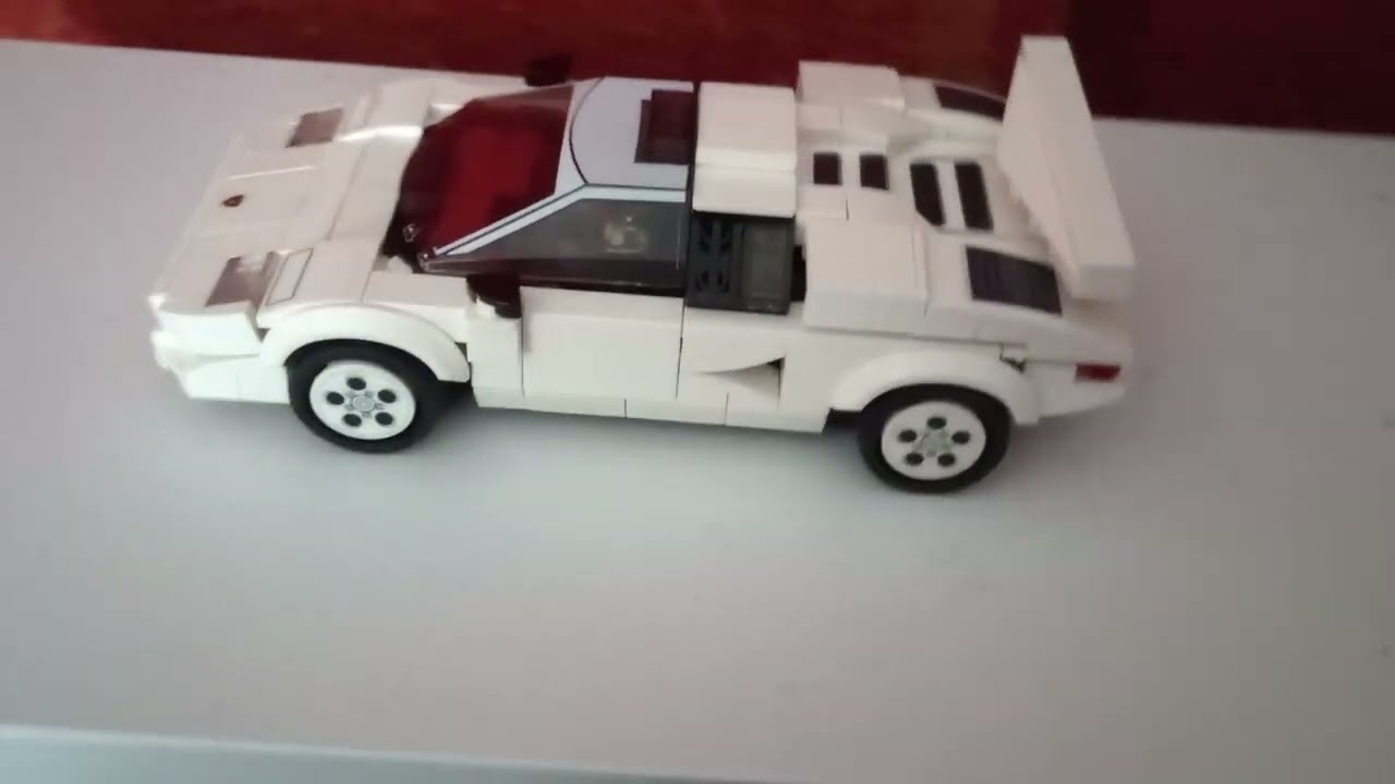 Lego Speed champions Lamborghini Countach mod - YouTube