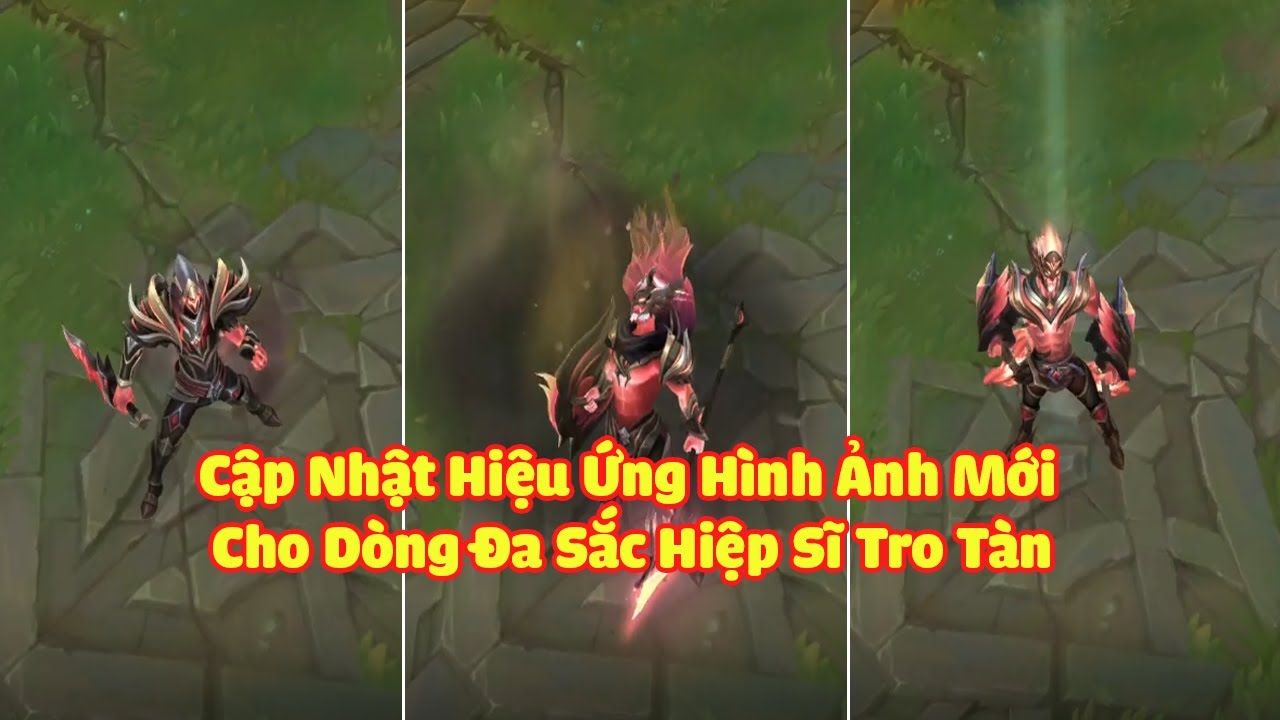 Cập Nhật Hiệu Ứng Hình Ảnh Mới Đa Sắc Hiệp Sĩ Tro Tàn Pyke/Patheon ...