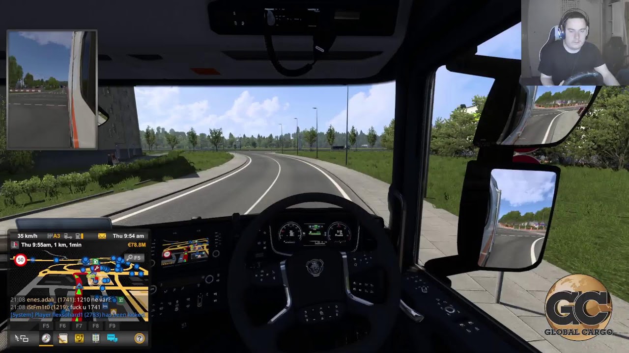 ETS2 CD Road Live Stream Chaos!! - YouTube