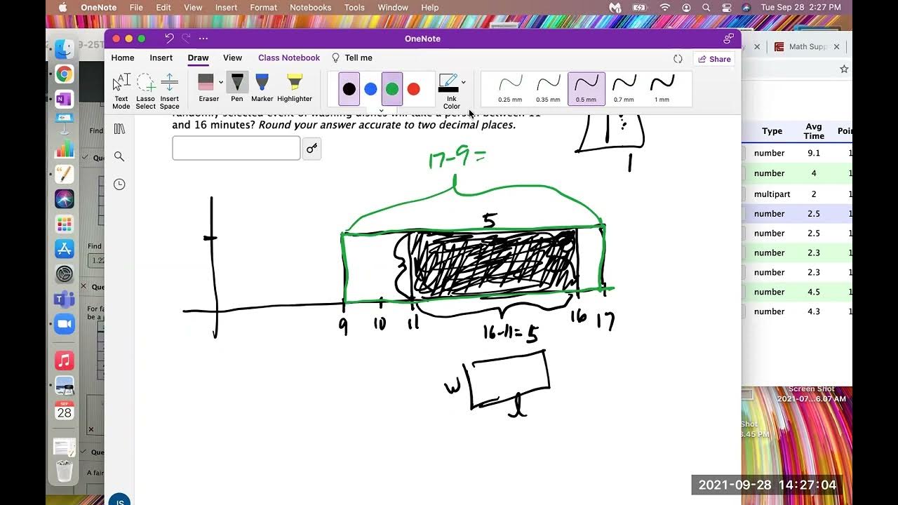 Uniform distribution- probability basic - YouTube