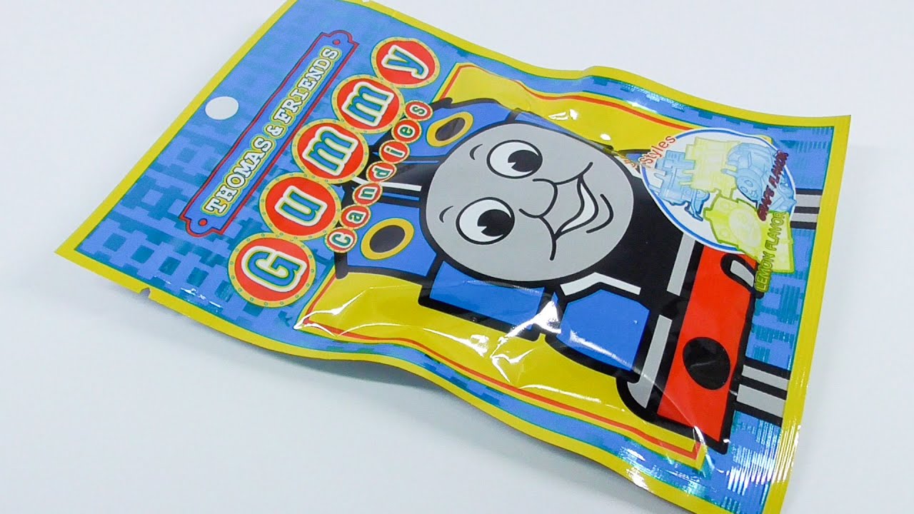 Thomas the Tank Engine Fruit Gummy - YouTube