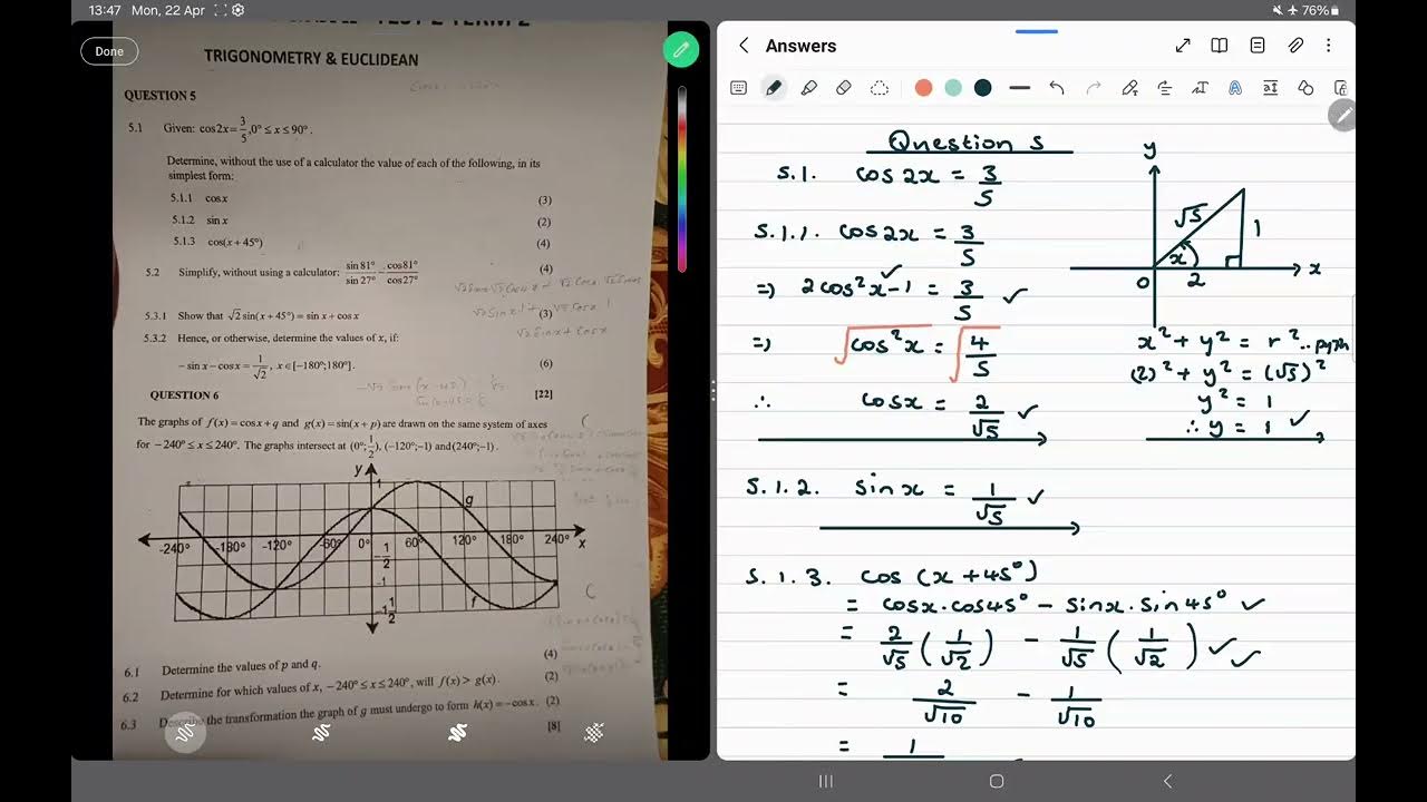 Mathematics P2/ Grade 12: Trigonometry & Euclidean Geometry ...