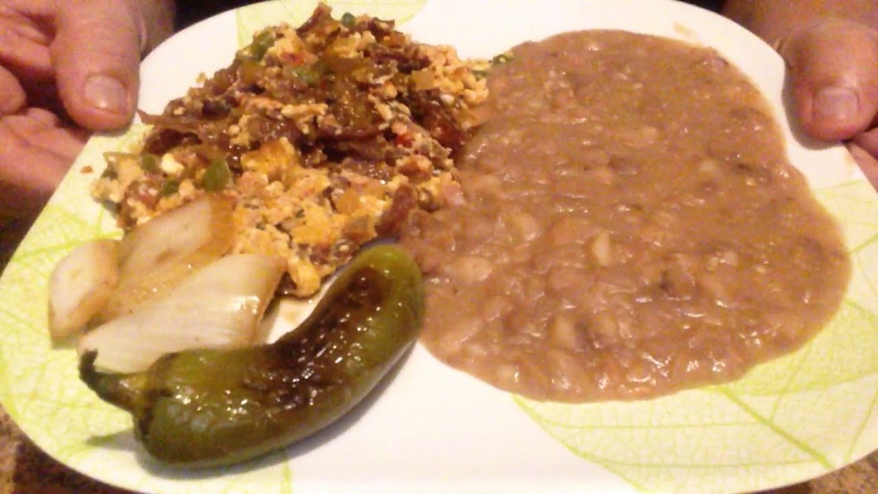 DRIED MEAT-CARNE SECA, DESAYUNO A LA MEXICANA, DELICIOSO AMIGOS!! - YouTube