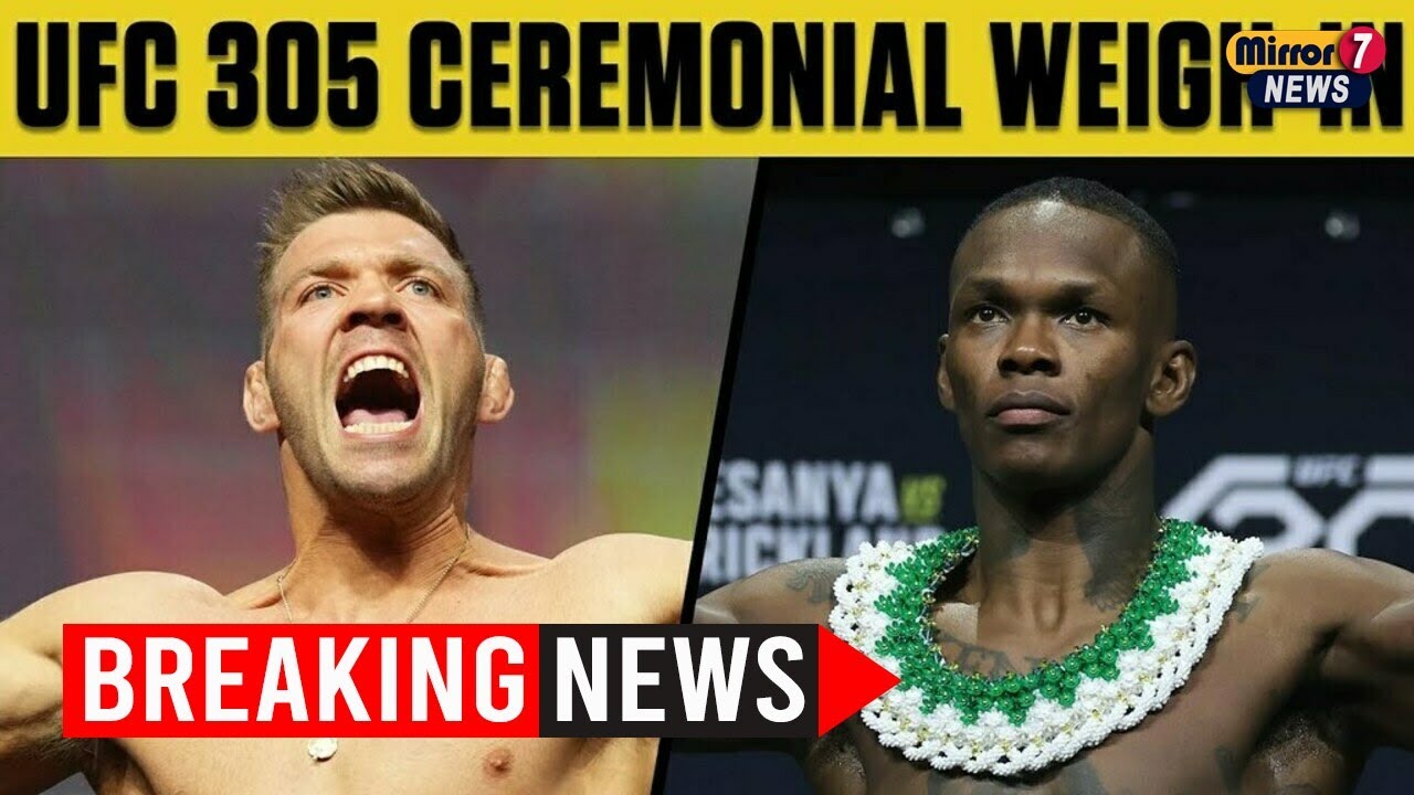 UFC 305: Du Plessis vs. Adesanya – Full Fight Card Preview and Live ...